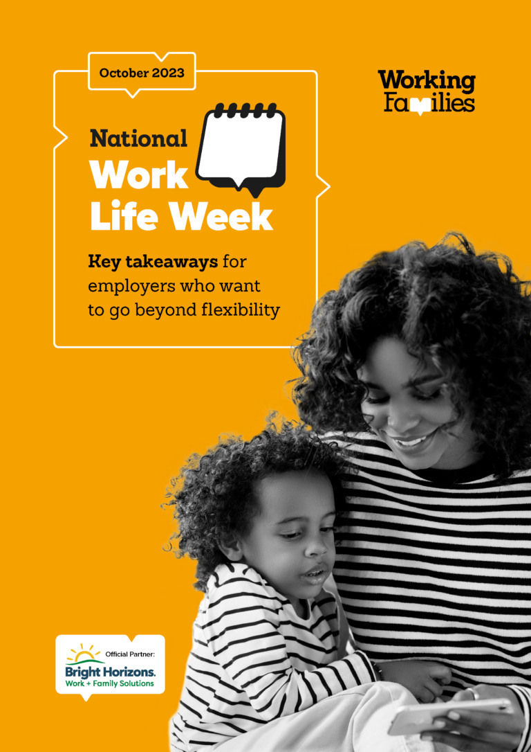 National Work Life Week - Working Families