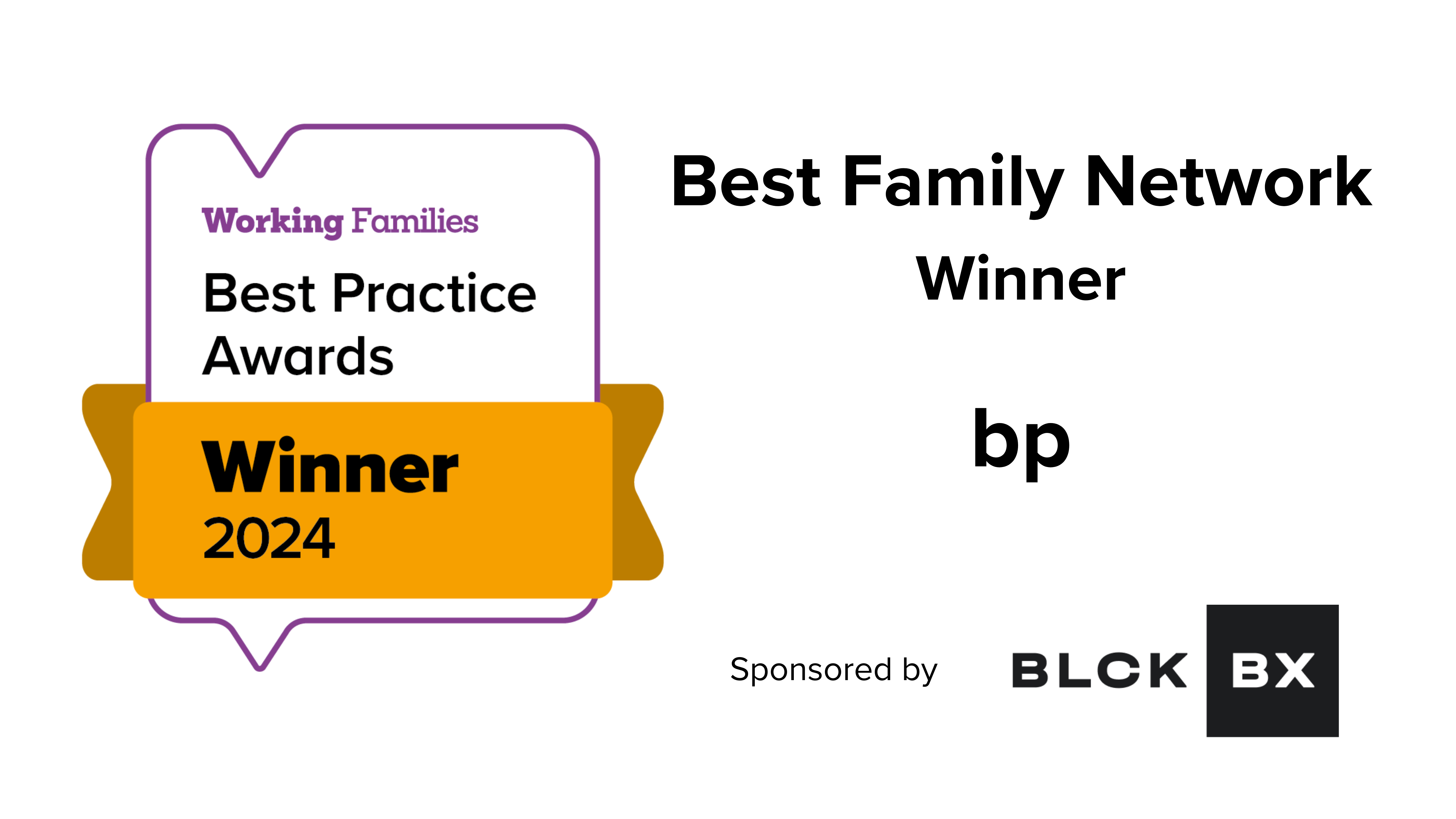 bp - Winner 2024, Best Family Network, sponsored by BlckBx - Working ...